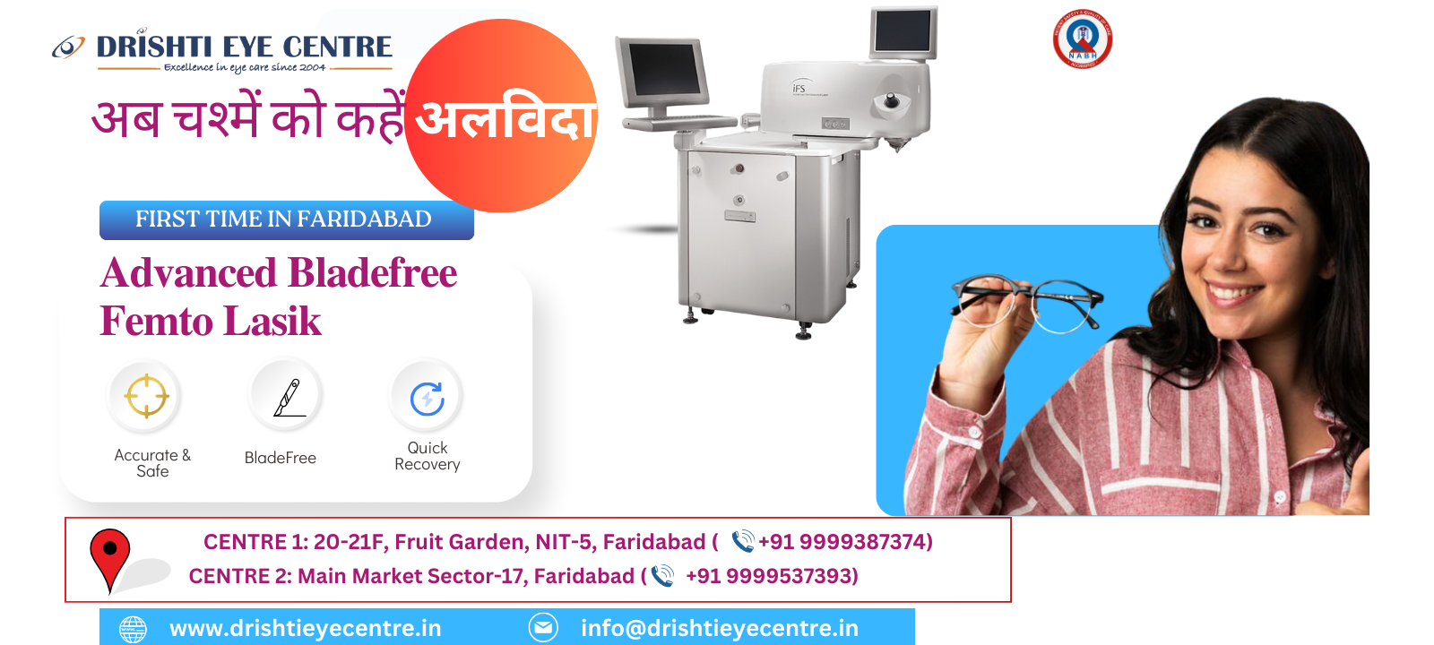 Drishti – Eye Centre & best in Faridabad